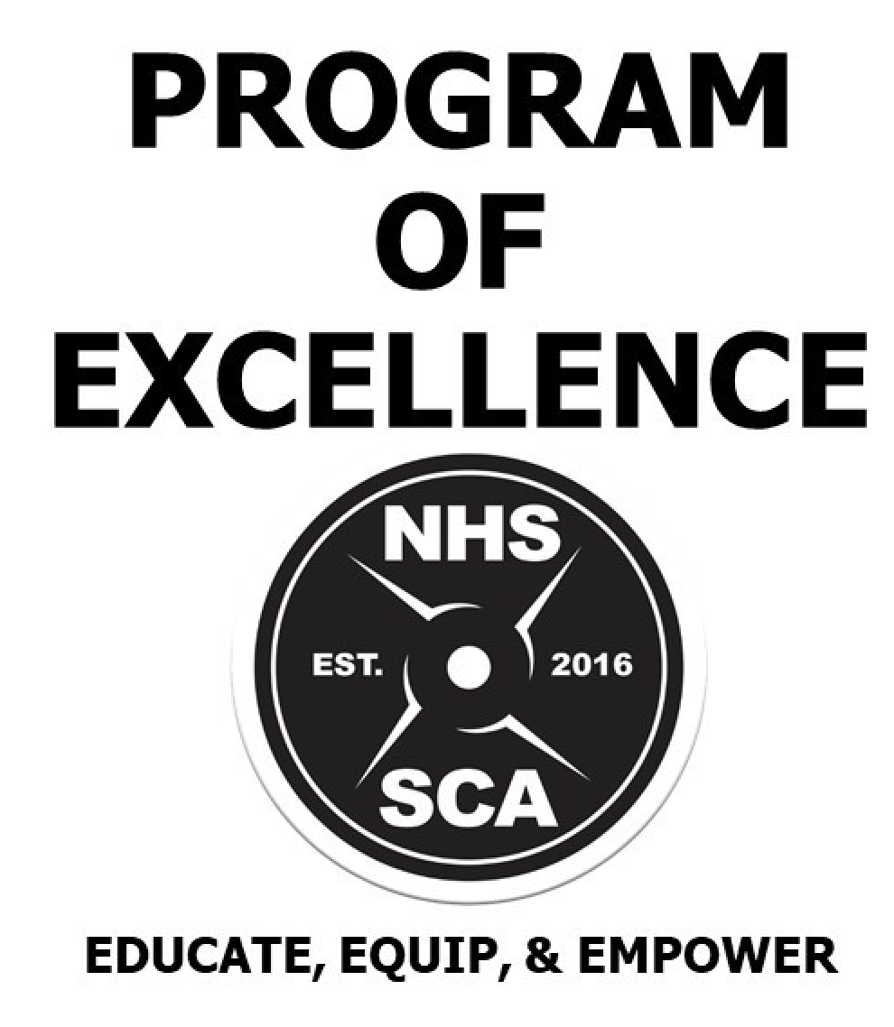 NHSSCA Program of Excellence | www.buildyourownnewsletters.com