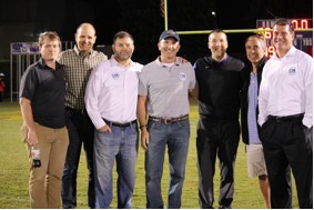 Football Alums Celebrate Coach Monaco | www.buildyourownnewsletters.com